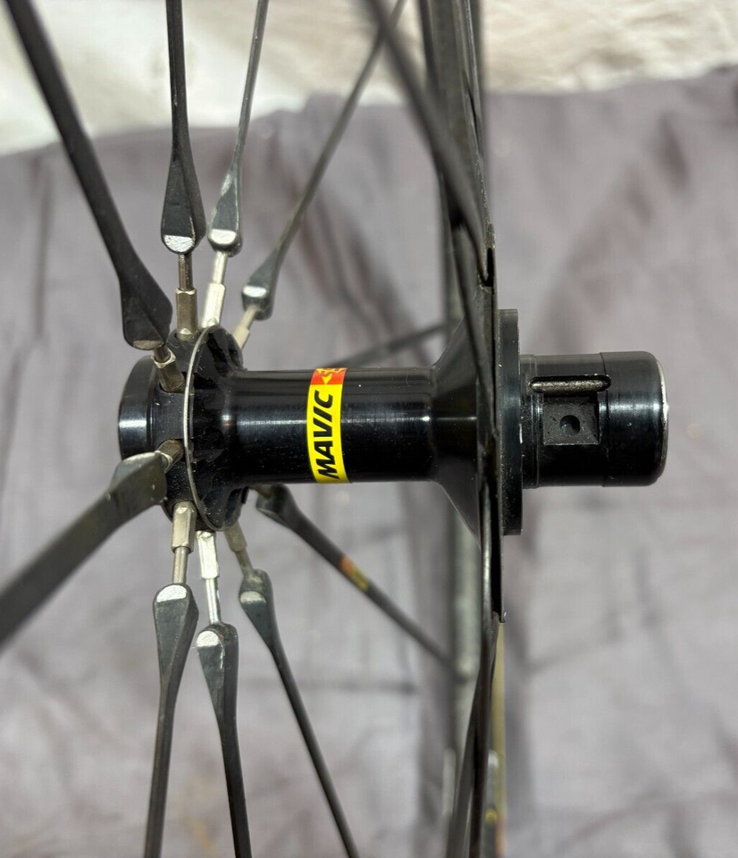 Mavic Cosmic SSC 20-Bladed Spoke Carbon Tubular 700C Rear Wheel READ | eBay
