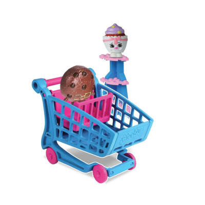 New Shopkins Kinstruckins Shopping Cart Building Playset Girl's Lego 37 ...