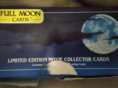 🌕12 packs 1991 Full Moon Puppet Master III Horror Movie Trading Cards ...