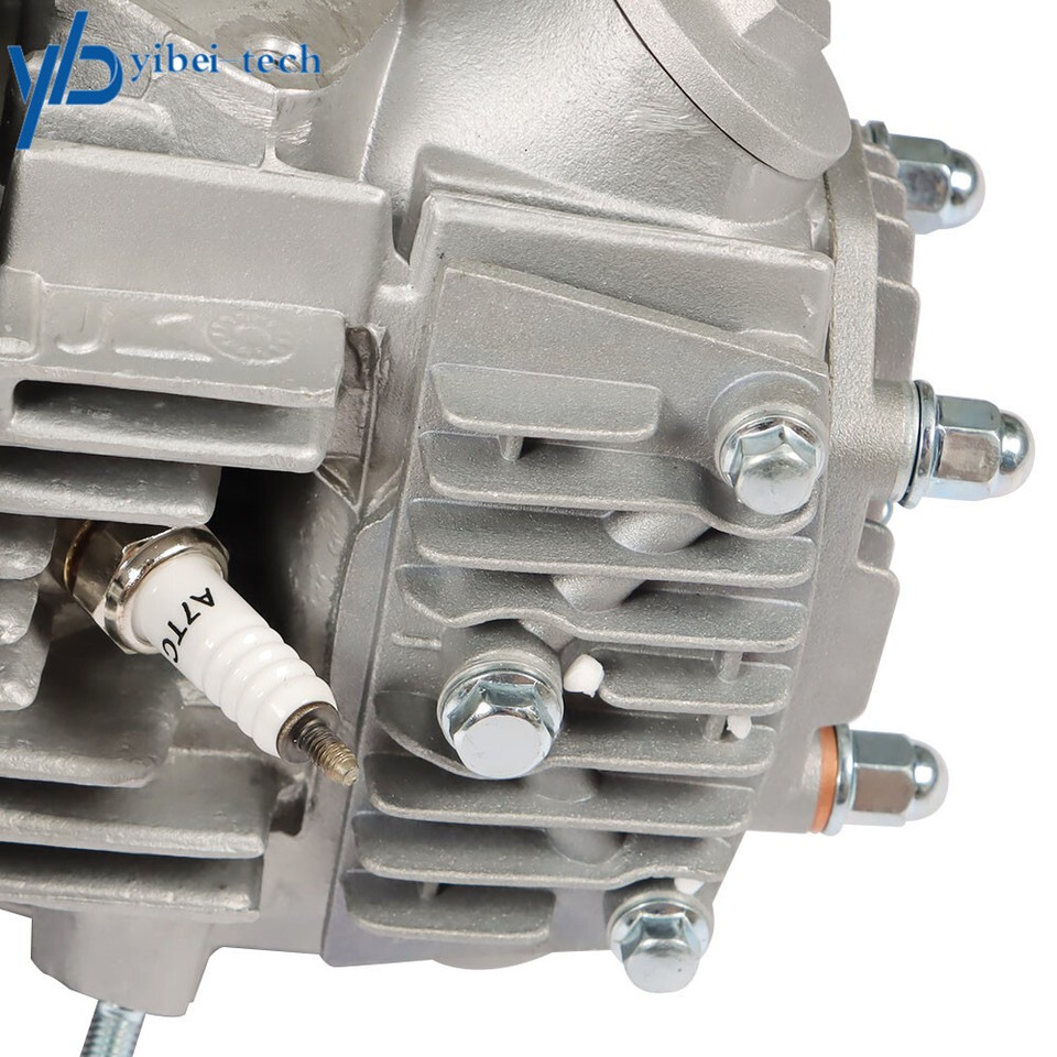 125cc 4 Stroke ATV Engine Motor 3-Speed Semi Auto w/Reverse For ATV ...
