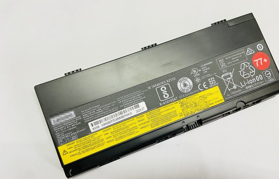 Genuine 01AV495 00NY493 SB10H45077 Battery ThinkPad P50 P51 P52 Series ...