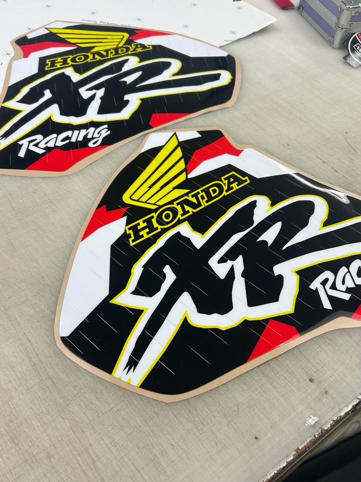 HONDA 600 XR 400 XR200 XR250 XR400 XR600 FUEL GAS TANK DECALS ...