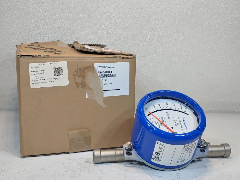 Swagelok Variable Area Flowmeter VAF-M4-1-1-B9R-0 | eBay