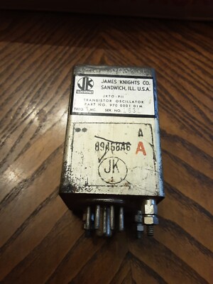 James Knights JK Transistor Oscillator ~ Frequency JKTO-P11 1000 KC ...