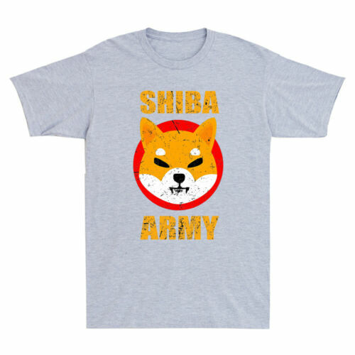 Shiba Inu Token Shib Army Hodler Coin currency Retro Men's T-Shirt | eBay