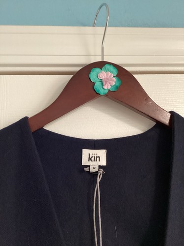 Kin by John Lewis size 12 Wool Blend Long Wrap Dress Kimono Oriental ...