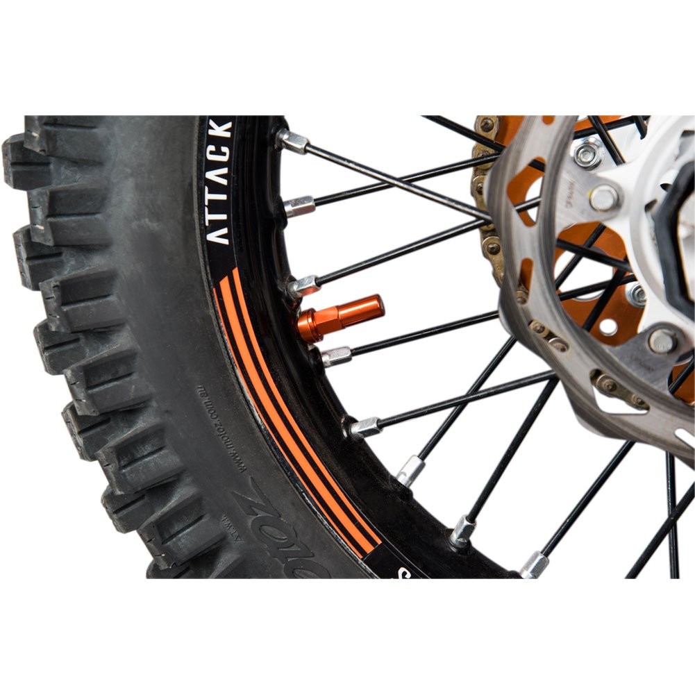 Tusk Rim Lock Nut/Spacer Kit Orange For YAMAHA TTR230 2005-2009,2011 ...