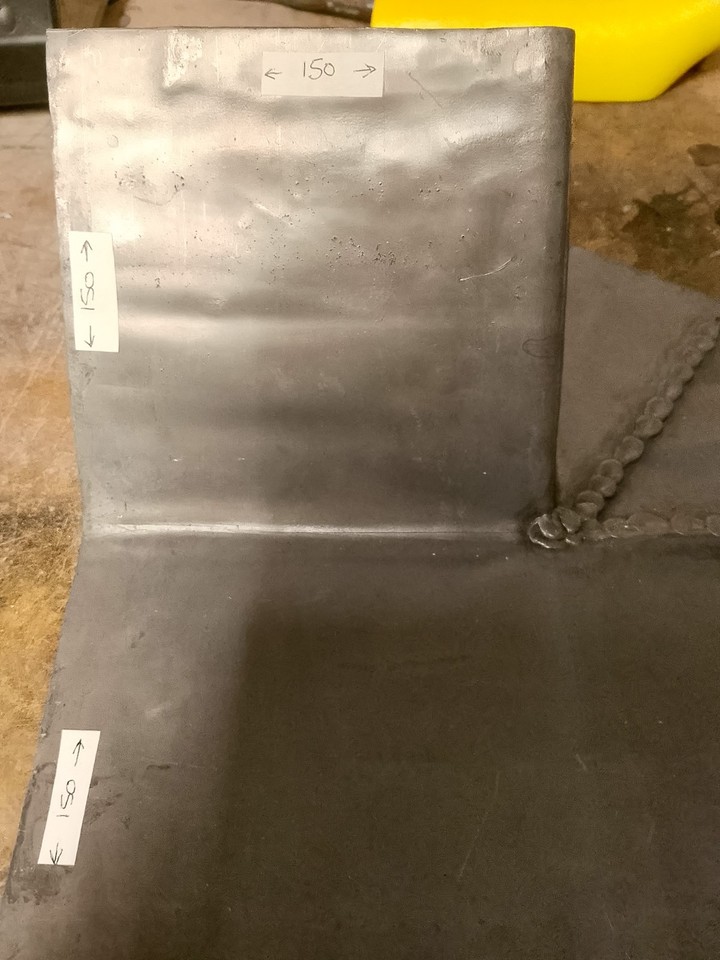 Lead Corners for Dormers or Chimneys 300mm x 300mm any pitch code 4 ...
