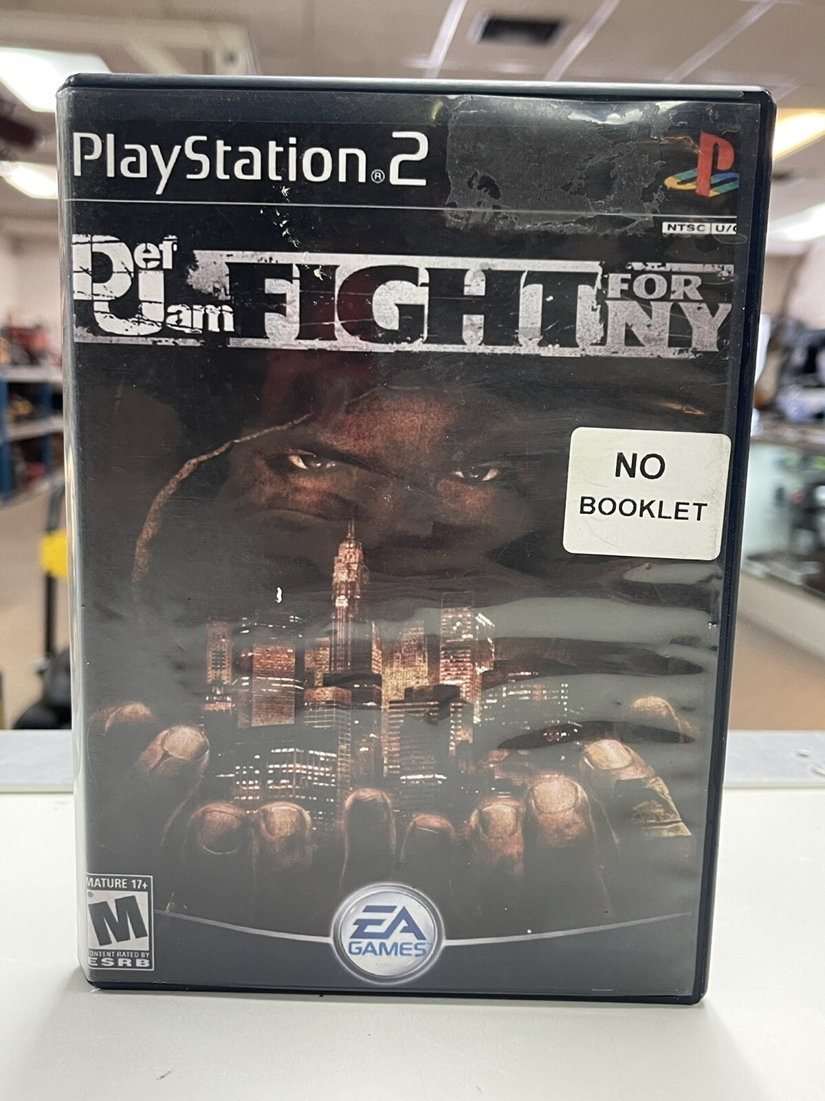 DEF JAM FIGHT FOR NY PS2- TESTED & WORKING NO BOOKLET | eBay