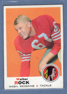 1969 Topps #136 Walter Rock EX GO257 | eBay