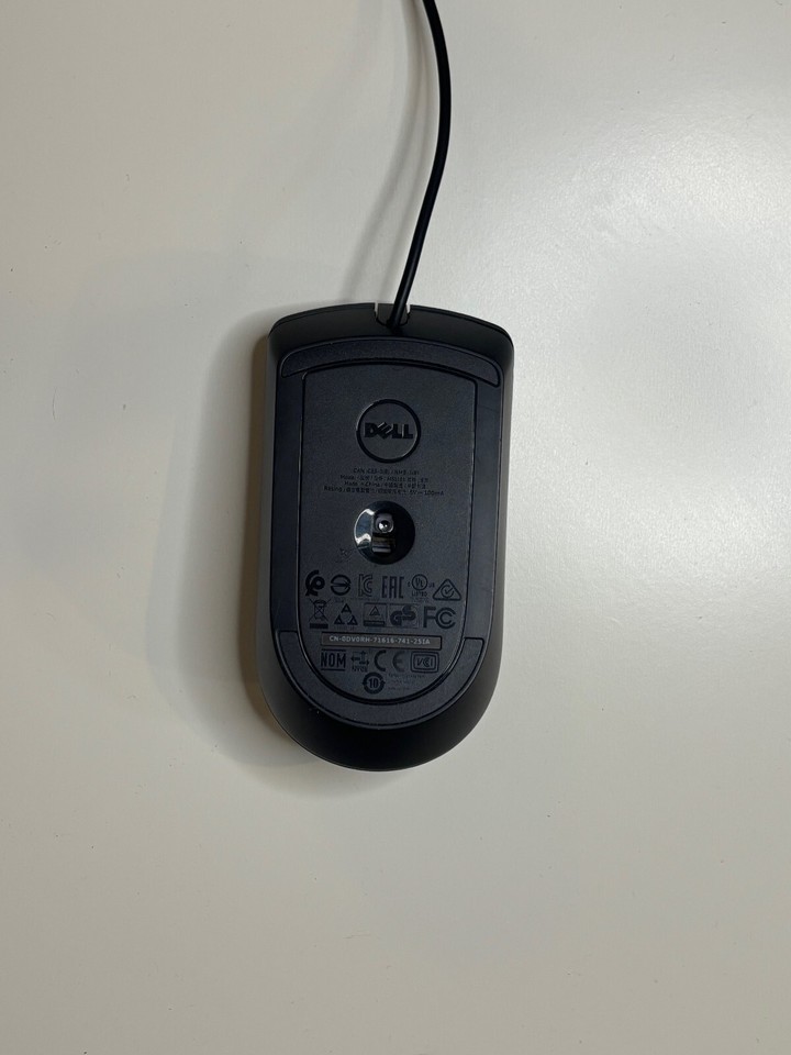 Dell Optical USB Mouse - Black (MS116T) - NEW - OPEN BOX - TESTED ...
