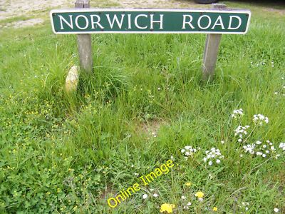 Photo 6x4 Norwich Road sign Grange, The/TG1422 On Norwich Road at the ...