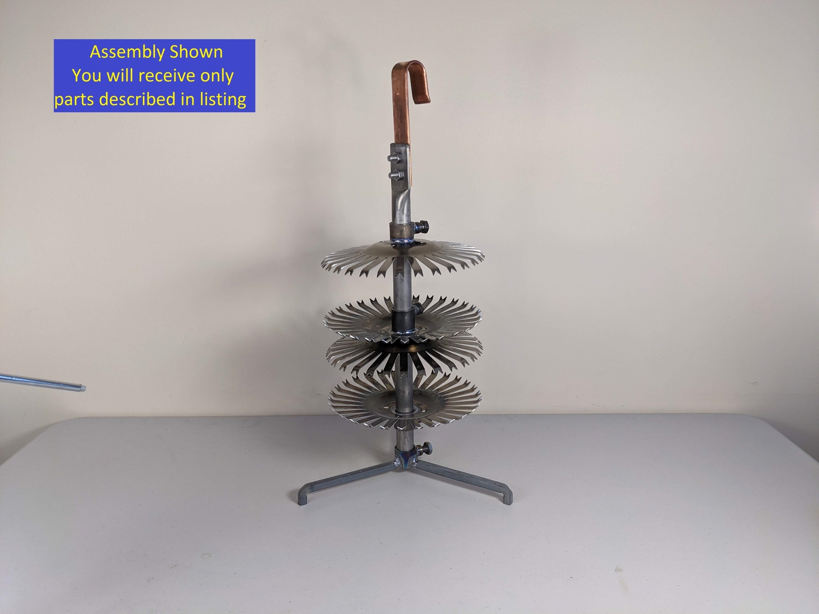 Aluminum Anodizing Titanium 4 Legs to hold 1" Shaft Anodize Rack ...