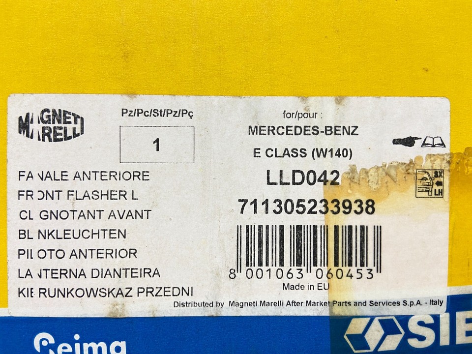 Siganl Lamp Left For BENZ W140 1408260543 711305233938 LLD042 OEM ...