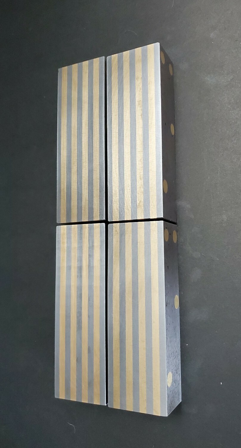 4 Magnetic Transfer Parallels Brass 5" Machinist Grinding Fixture ...