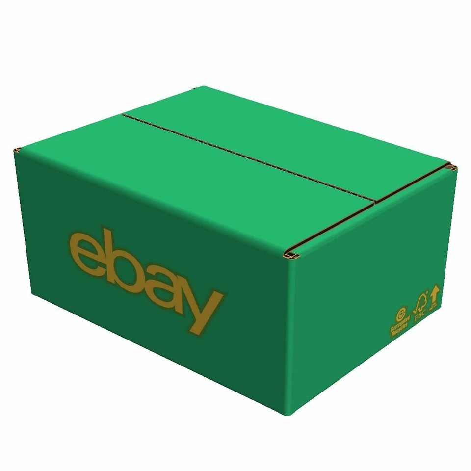 eBay Branded Packaging Small Cardboard Box (14.98cmx19.98cmx9.98cm ...