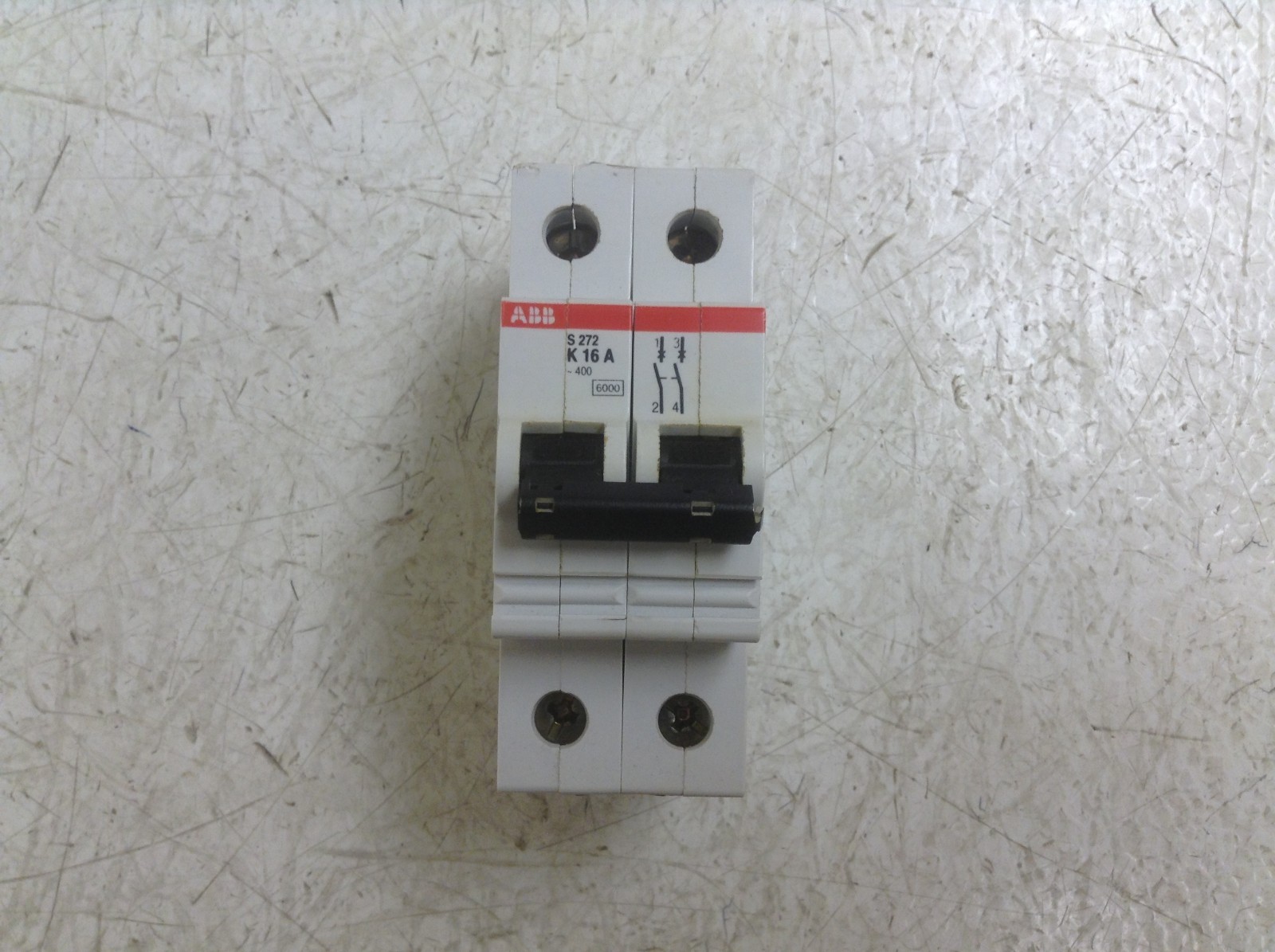ABB S272 K16A 16 Amp 2 Pole Circuit Breaker S272K16A S 272 K 16 A | eBay