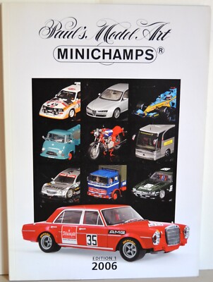Paul's Model Art / Minichamps. Catalogue Edition 1 2006. | eBay