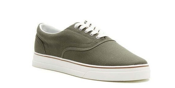 Chaps Men's Pick Memory Foam Casual Canvas Lace-up Fashion Sneakers ...