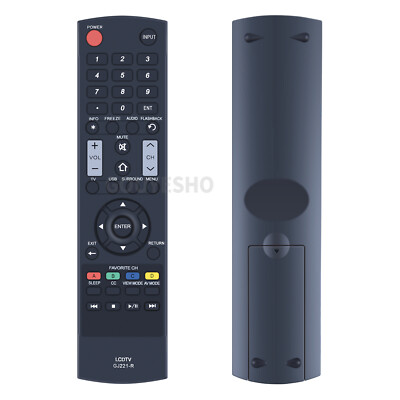New GJ221-R For Sharp LCD TV Remote Control LC55LE643U LC-65LE643U ...