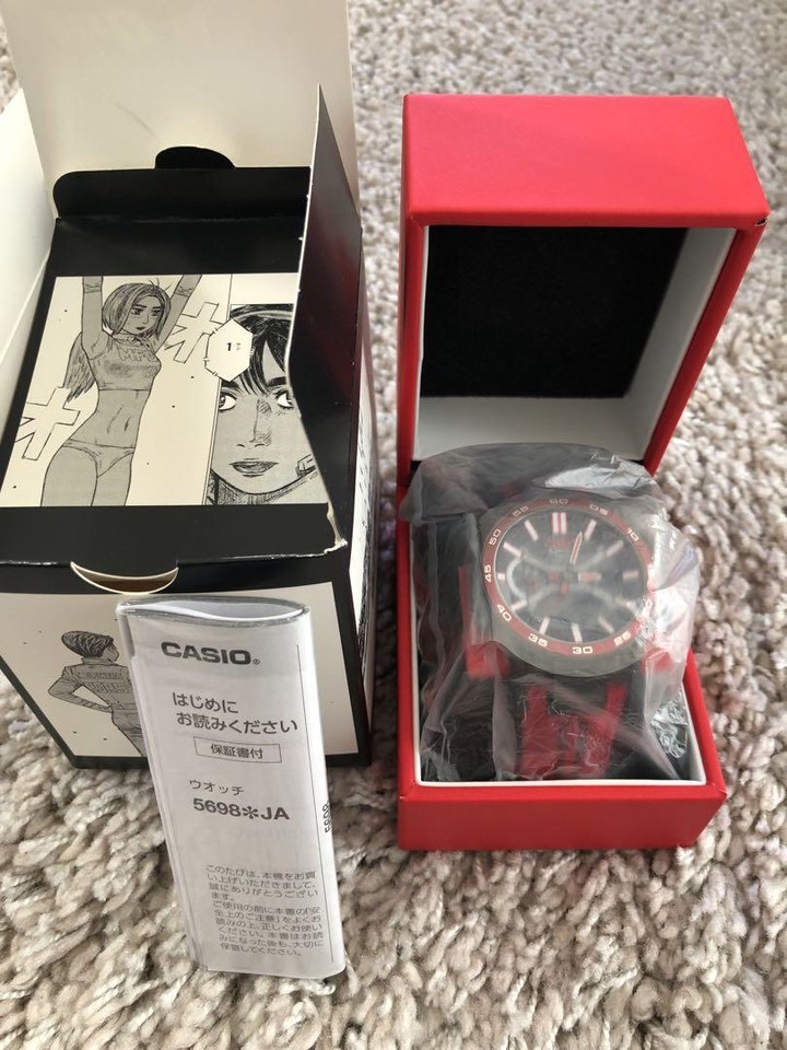 Initial D & MF GHOST Collaboration Watch ECB-2000MFG-1AJR CASIO EDIFICE ...