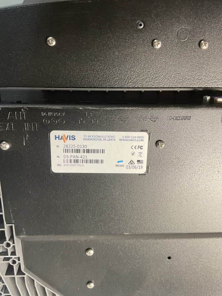 Havis DS-PAN-421 Panasonic Toughbook CF-54 FZ-55 Docking + Bracket ...