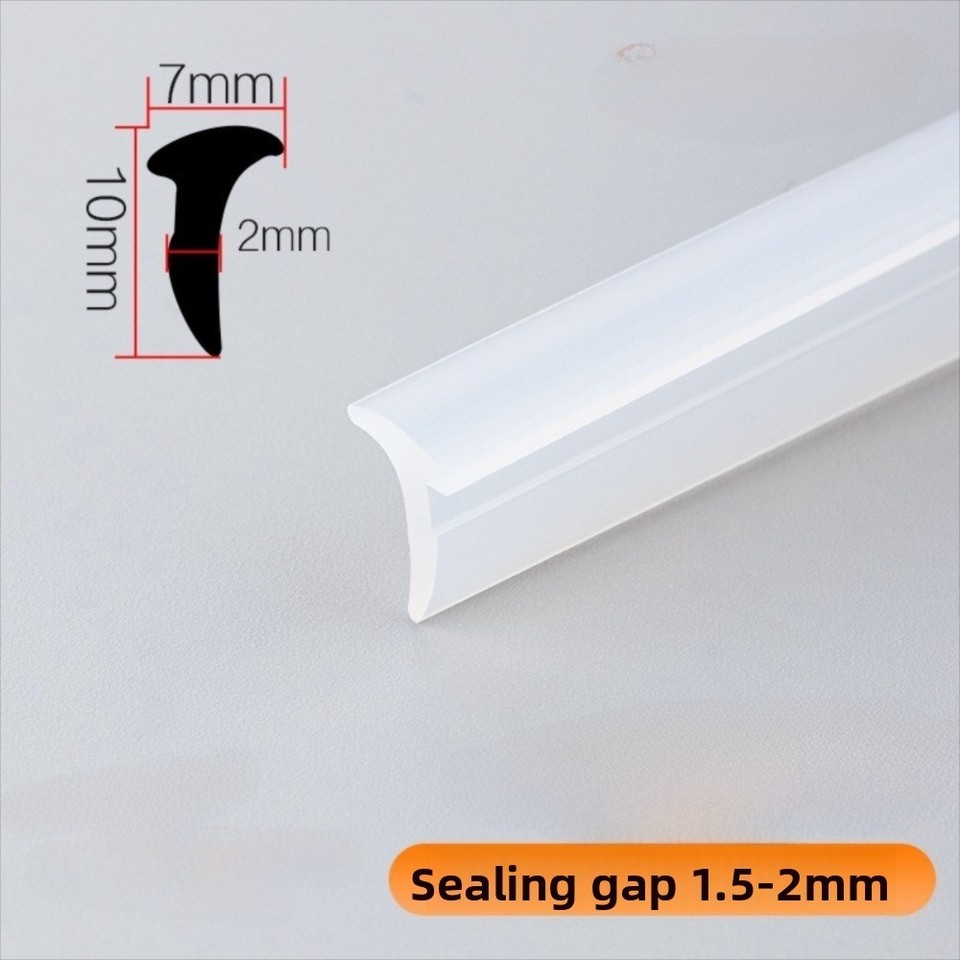 10meter/set Silicone Door and Window Sealing Pressure Strip Fill The ...
