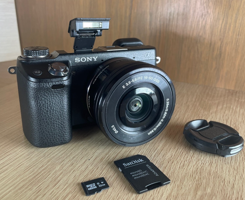 Sony Alpha NEX-6 Digital Camera + 16-50mm OSS PZ Lens + 32gb Memory ...