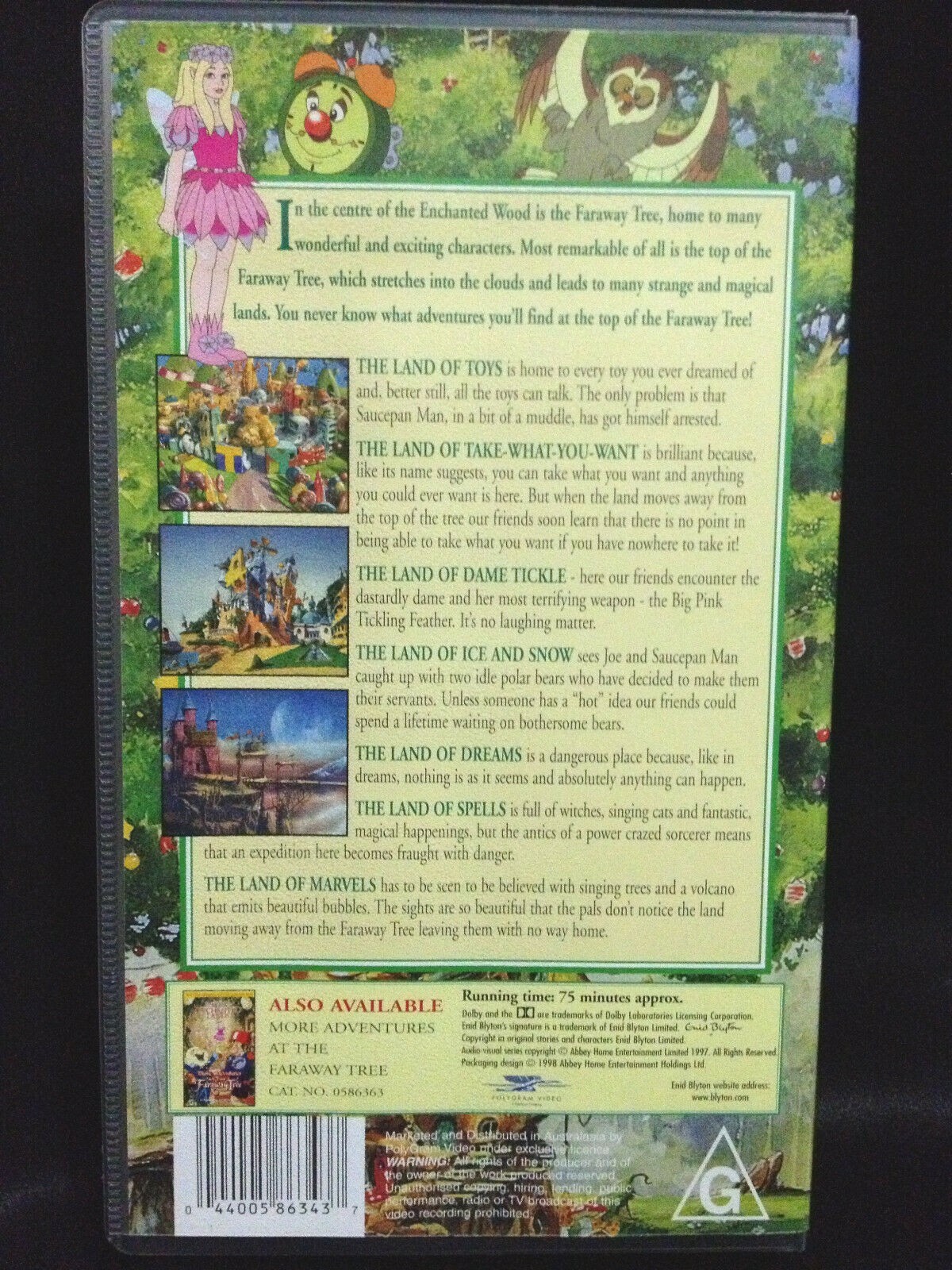 ENID BLYTON'S ENCHANTED LANDS - THE MAGIC OF THE FARAWAY TREE ~ RARE ...