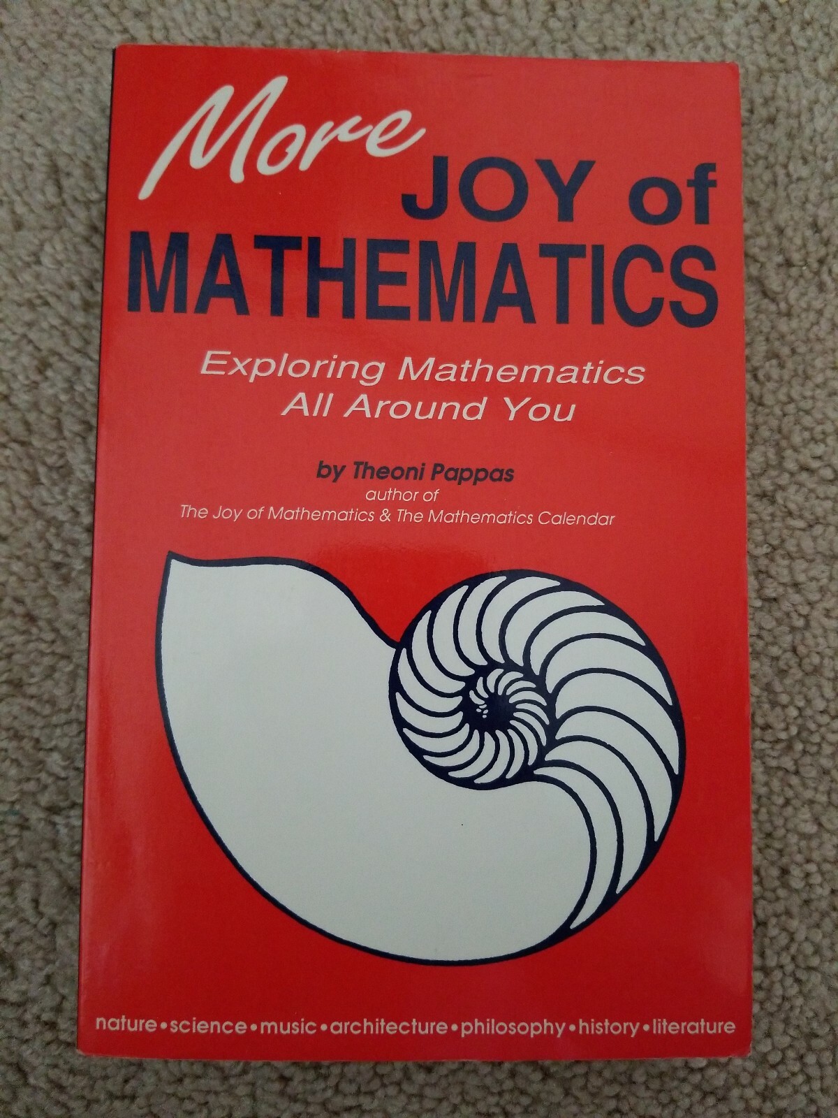 More Joy of Mathematics by Theoni Pappas. 1993 SC | eBay