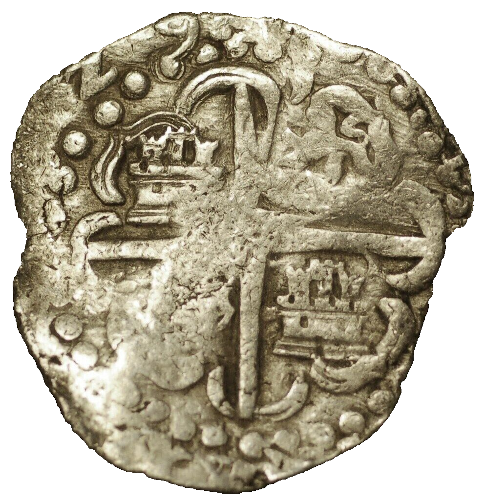 Spain Cobs coin 8 Reales 1630-1651 Philip IV ToP KM#39.7 Silver 0.9306 ...