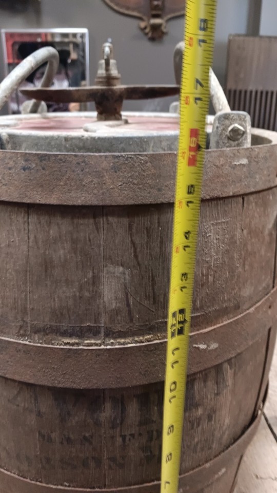 Vintage Dobson Favorite Rockford IL Wooden Barrel Butter Churn | eBay