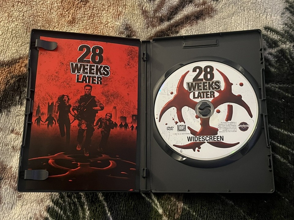 28 Weeks Later WS DVD Horror Zombies 28 Days Later Sequel Horror Tested ...
