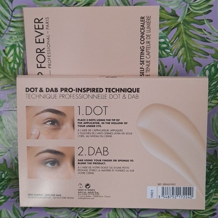 2x Makeup Forever Ultra HD Light Self-Setting Cocealer 4 Shades Pod ...