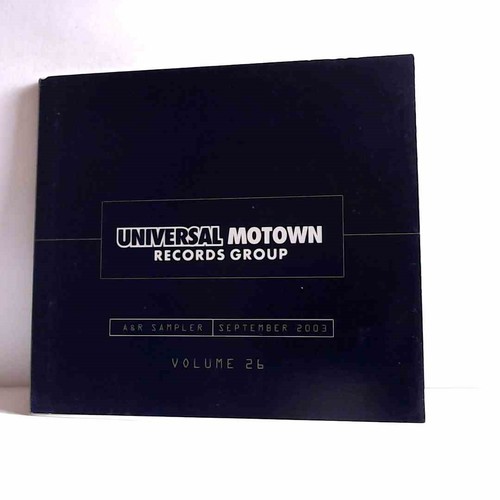 Universal Motown Records Group A&R Sampler September 2003 (Volume 26 ...
