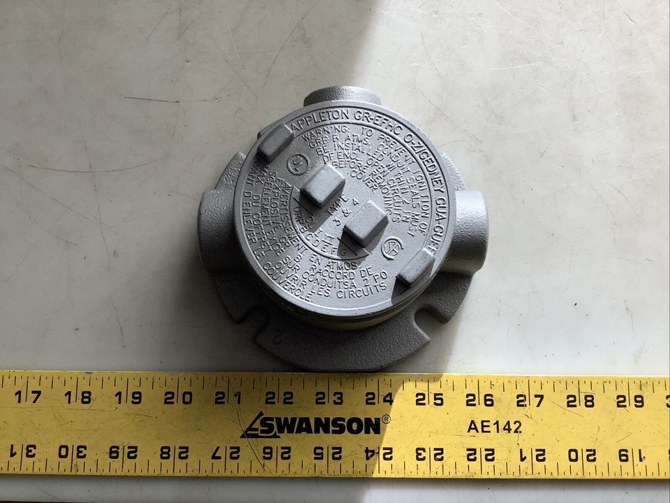 APPLETON GR-EFHC CONDUIT OUTLET BOX KPP | eBay