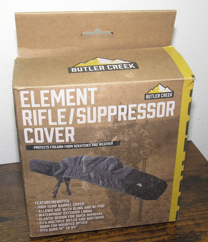Butler Creek Element Gun Cover Suppressor, Elastic Waterproof Rifle ...