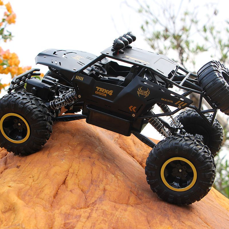 RC 37cm 4WD Large Remote Control Cars Rock Crawler Monster Truck Kids ...