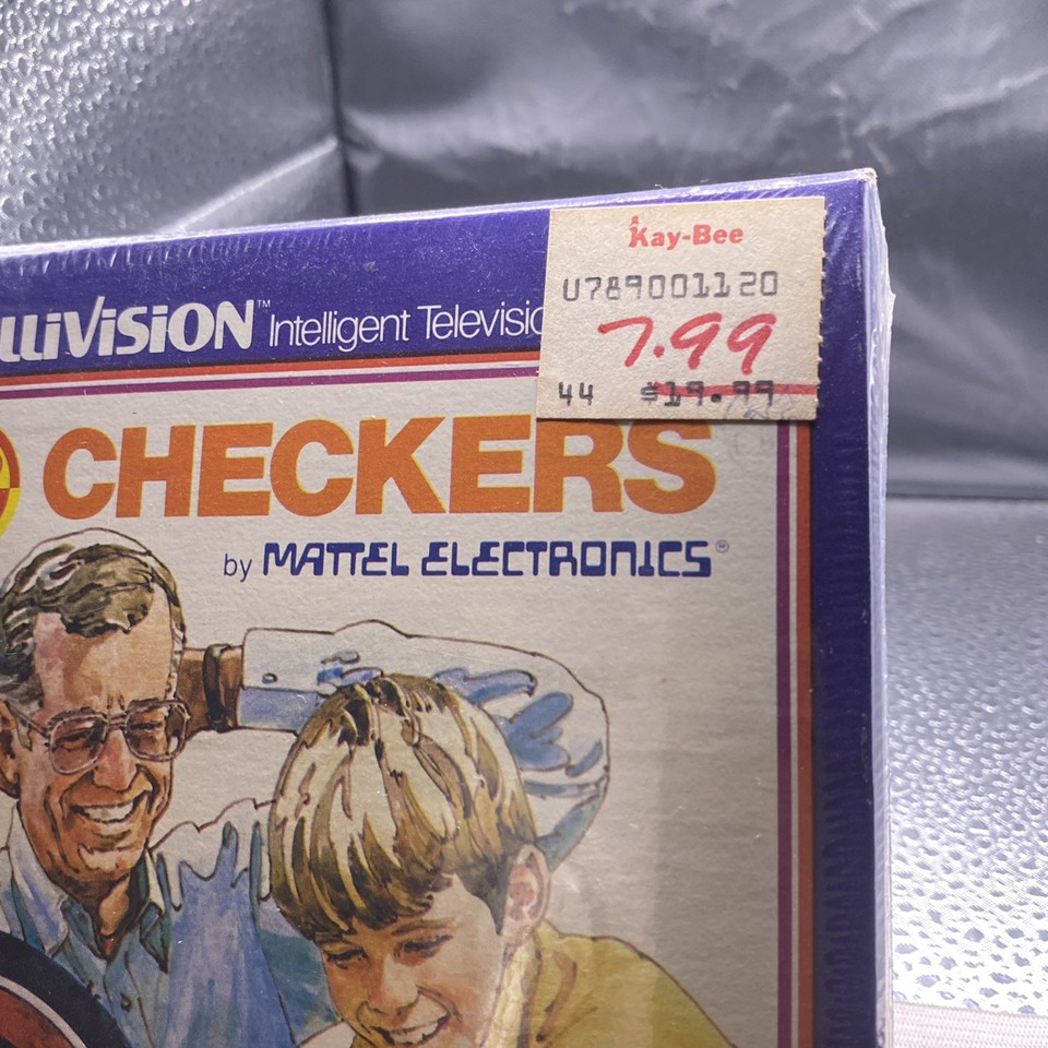 CHECKERS Intellivision Mattel Electronics New Factory Sealed VGA CGC ...