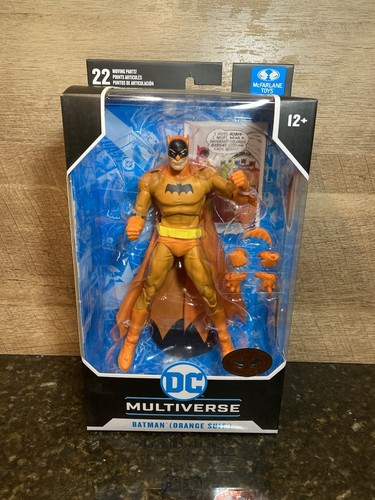 McFARLANE DC MULTIVERSE BATMAN (ORANGE SUIT) RED PLATINUM EDITION! | eBay