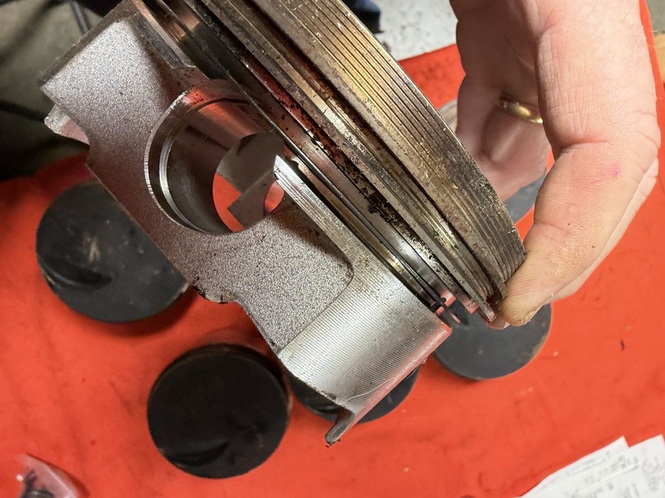 496 BBC Piston Forged .030 Probe Flat Top Used Singles Big Block Chevy ...