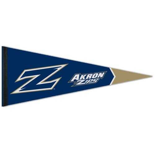 AKRON ZIPS PREMIUM QUALITY PENNANT 12"X30" BANNER NCAA LICENSED | eBay