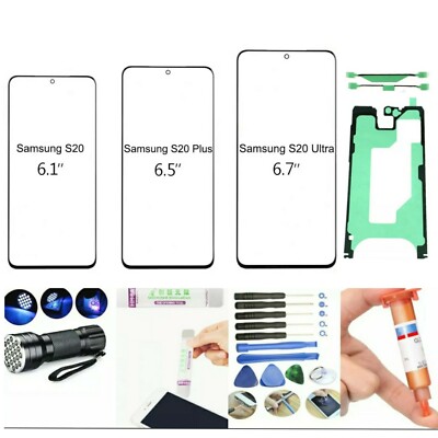 Samsung Galaxy S20 S20 Ultra Front Screen Glass Replacement Repair ...