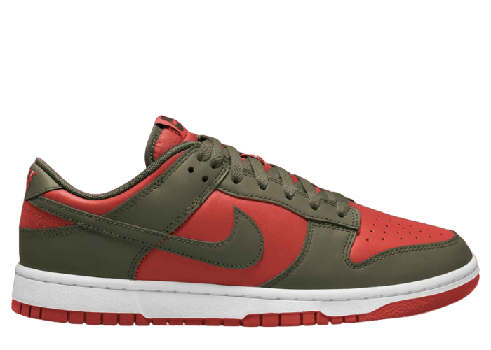 Nike Dunk Low Mystic Red Cargo Khaki DV0833-600 Men’s Size 11 | eBay