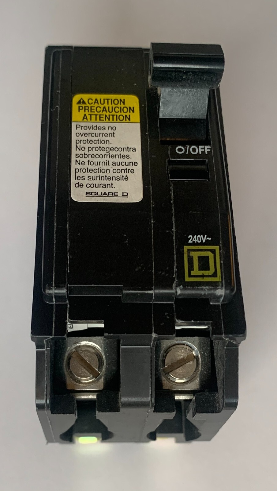 Square D QO200 60 amp 2 pole 120/240V Manual Switch Non-Fused Q0200 60A ...