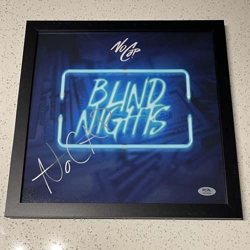 NOCAP RAPPER SIGNED BLIND NIGHTS ALBUM PHOTO POSTER FRAMED AUTOGRAPH ...