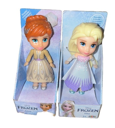 Disney Frozen Poseable Mini Doll Toddler Miniature 3" PRINCESS ELSA ...