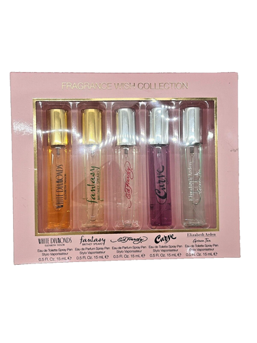 Mini Set Spray Pens (White Diamonds+Fantasy+Ed Hardy+Curve Crush+Green ...