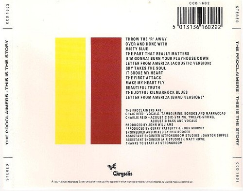 The Proclaimers - This Is The Story (CD, Album, RE) (Near Mint (NM or M ...