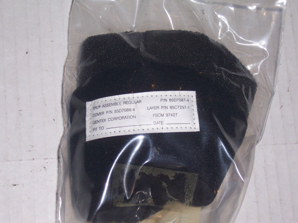 GENTEX TPL Flight Helmet Shock absorbing Liner by Size MEDIUM | eBay
